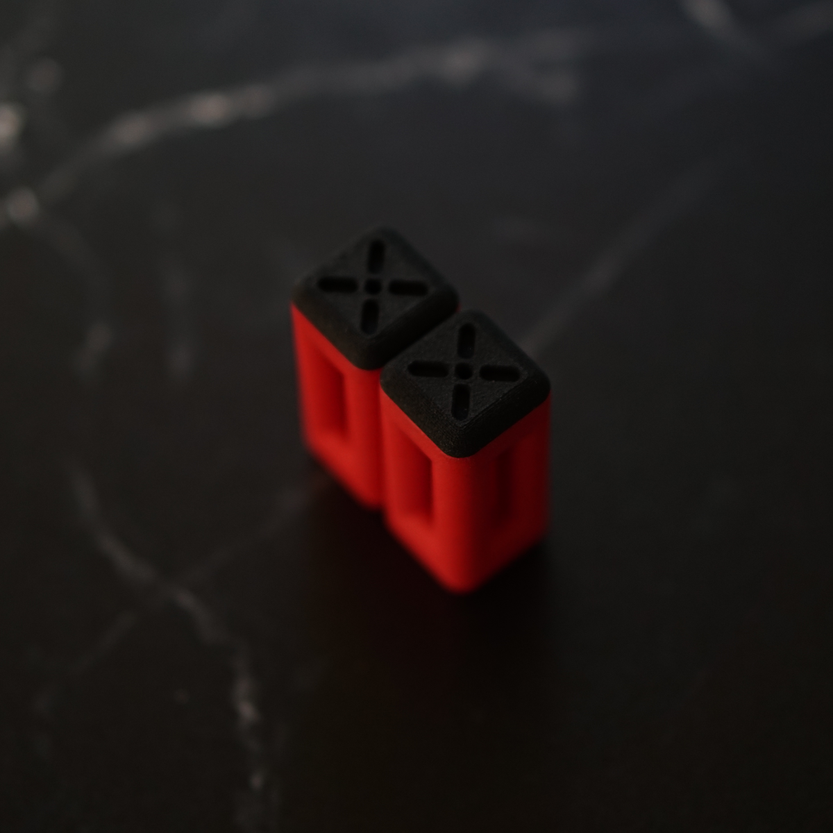Tactical Bricks - Blood Red/Black – Worry Bricks